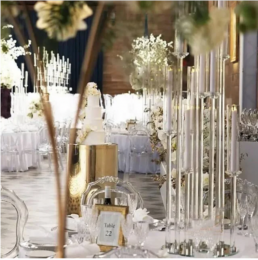 GLASS CENTERPIECES– EveryGoldenDetail